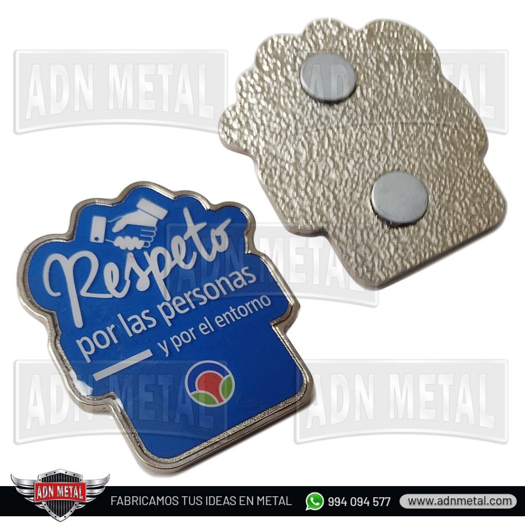 Imantado de metal sticker Respeto - ADN Metal